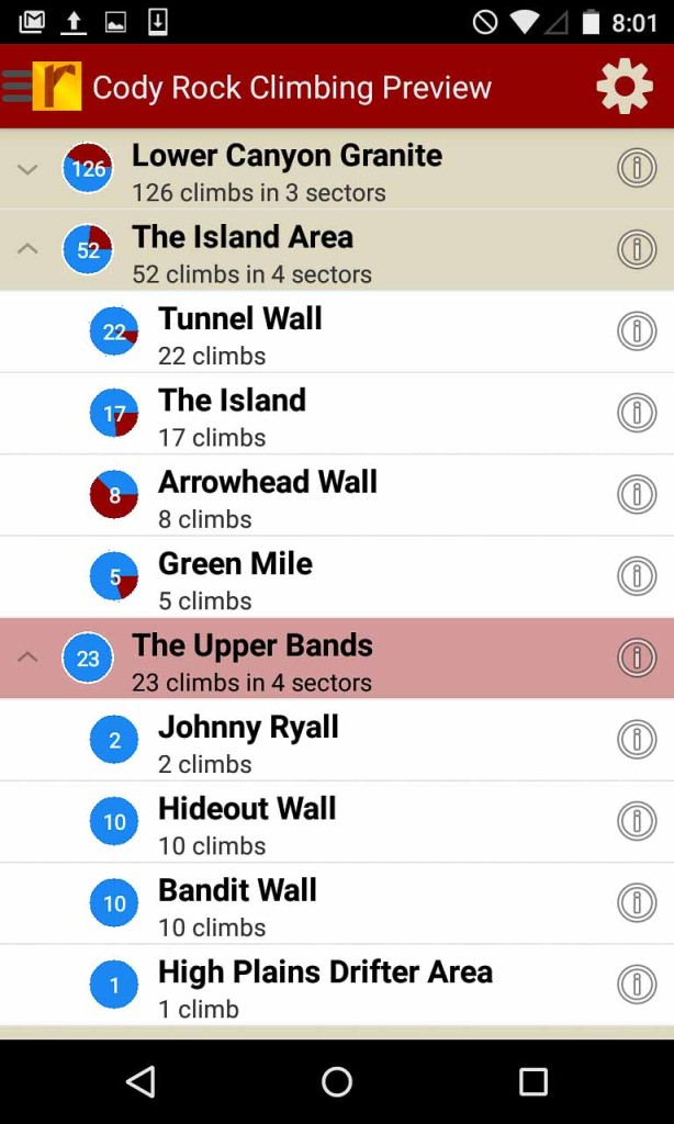 Cody Rock Climbing Guidebook
