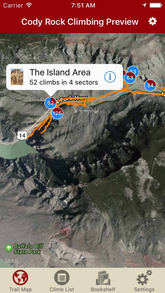 Cody Rock Climbing Guidebook