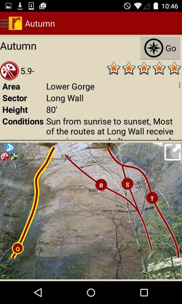 Red River Gorge North rock climbing guidebook (RRG North)