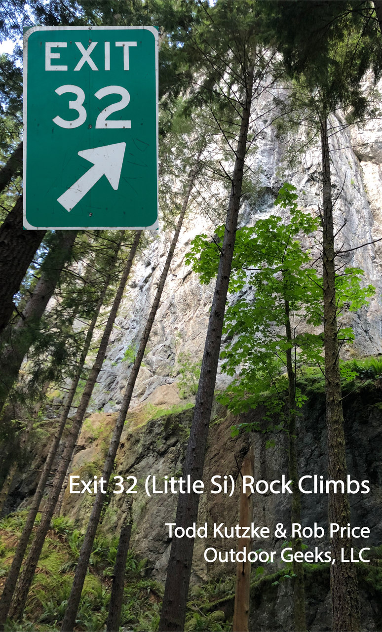 Exit 32 Little Si rock climbing guidebook