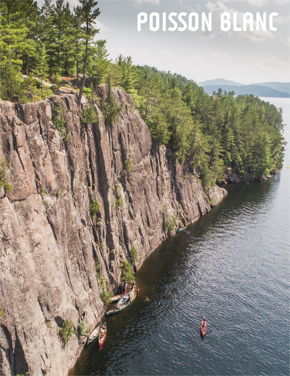 Québec: Escalade Parc Régional du Poisson Blanc Guidebook